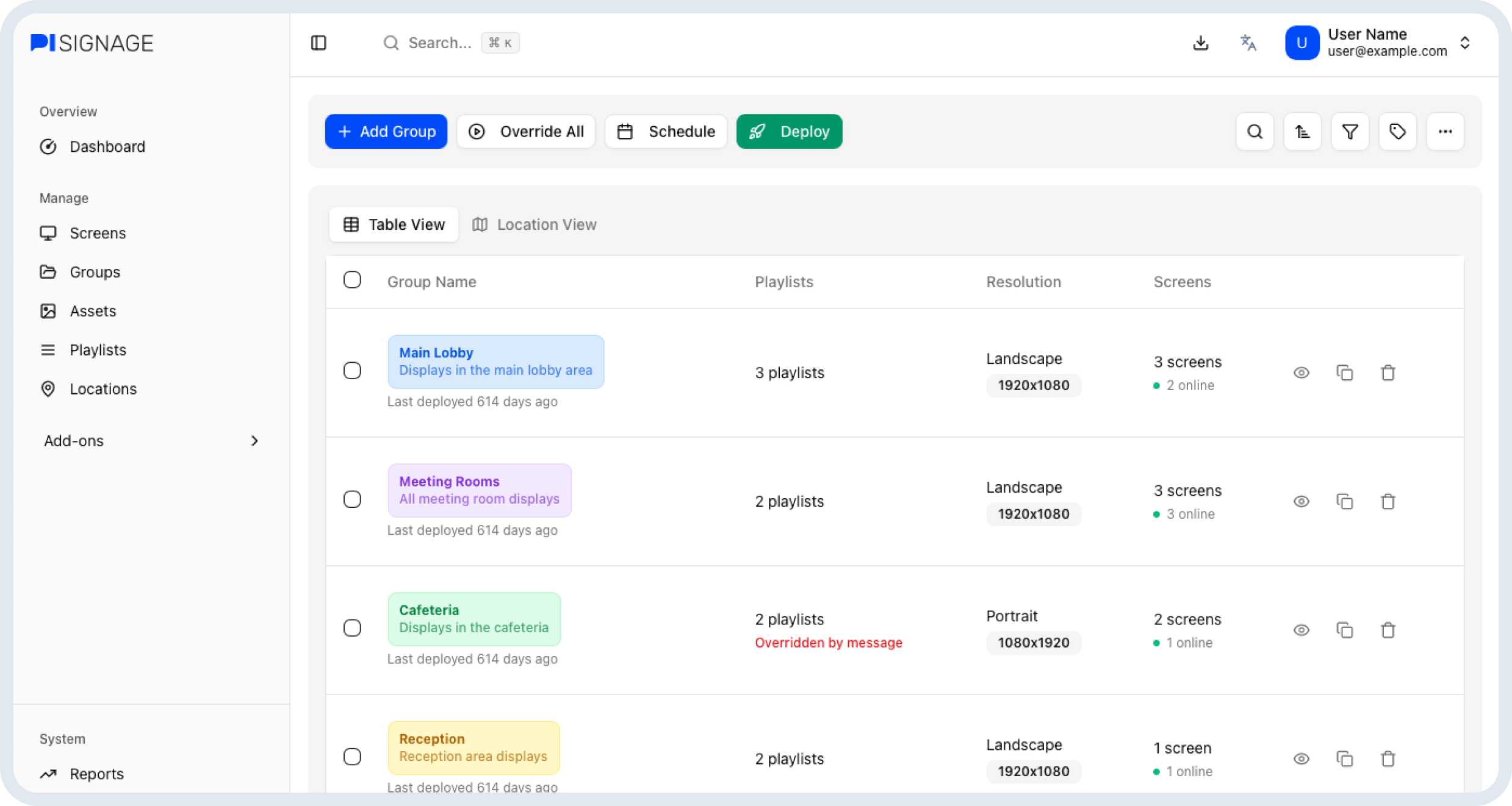 Groups | Hillnote Documentation